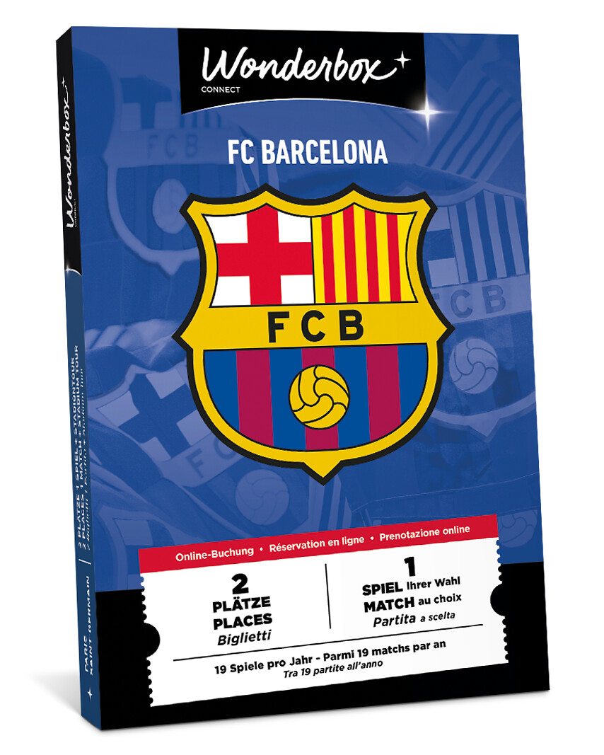 Coffret cadeau FC Barcelona - 2 places | Wonderbox